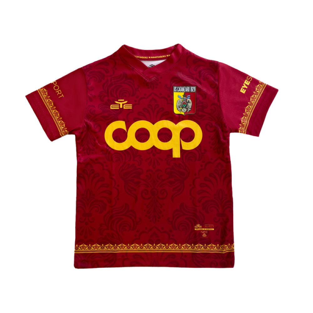 US Catanzaro Football Shirt Men's 24/25 Home Top