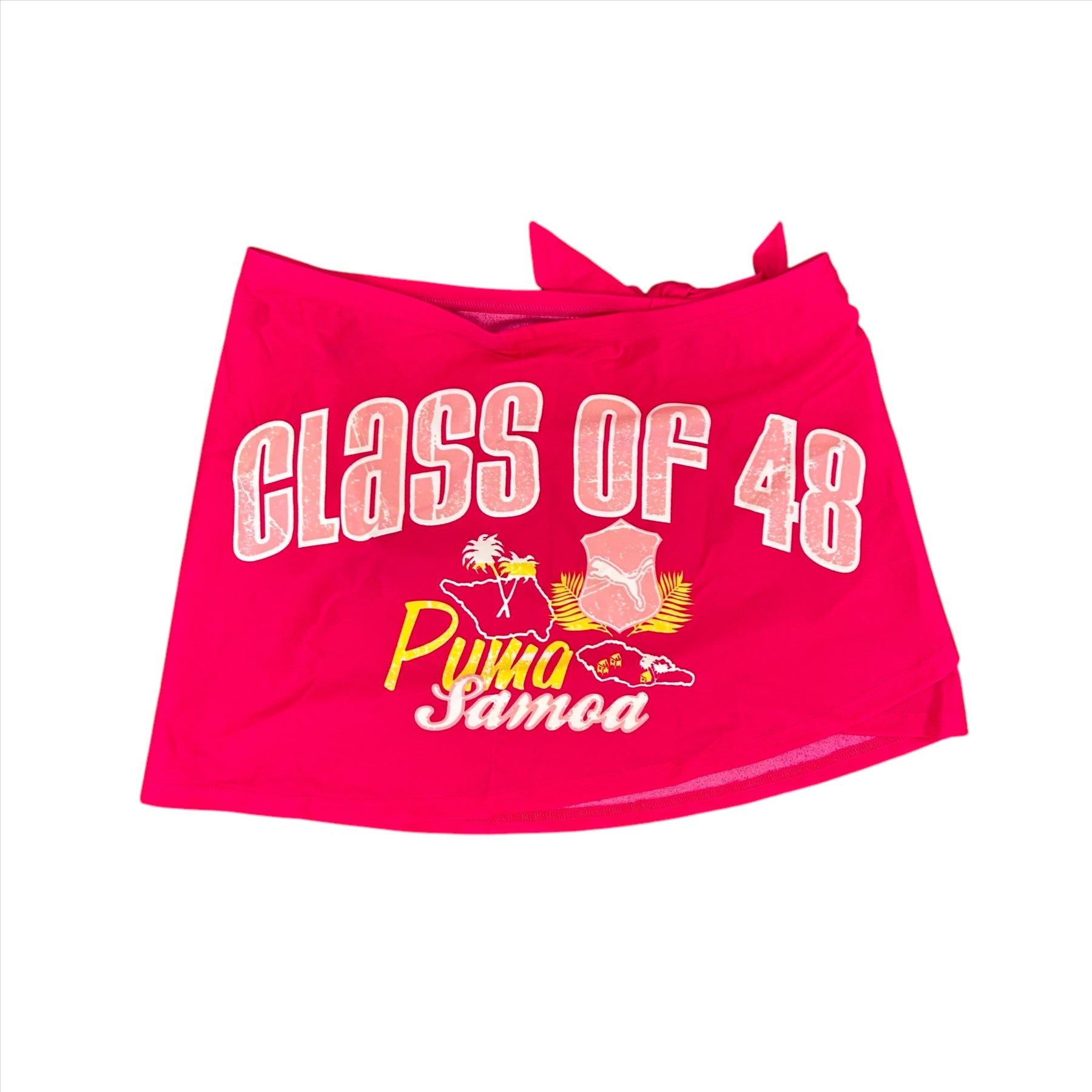 Puma Women's Pink Skirt Class Of 48 Samoa Skirt