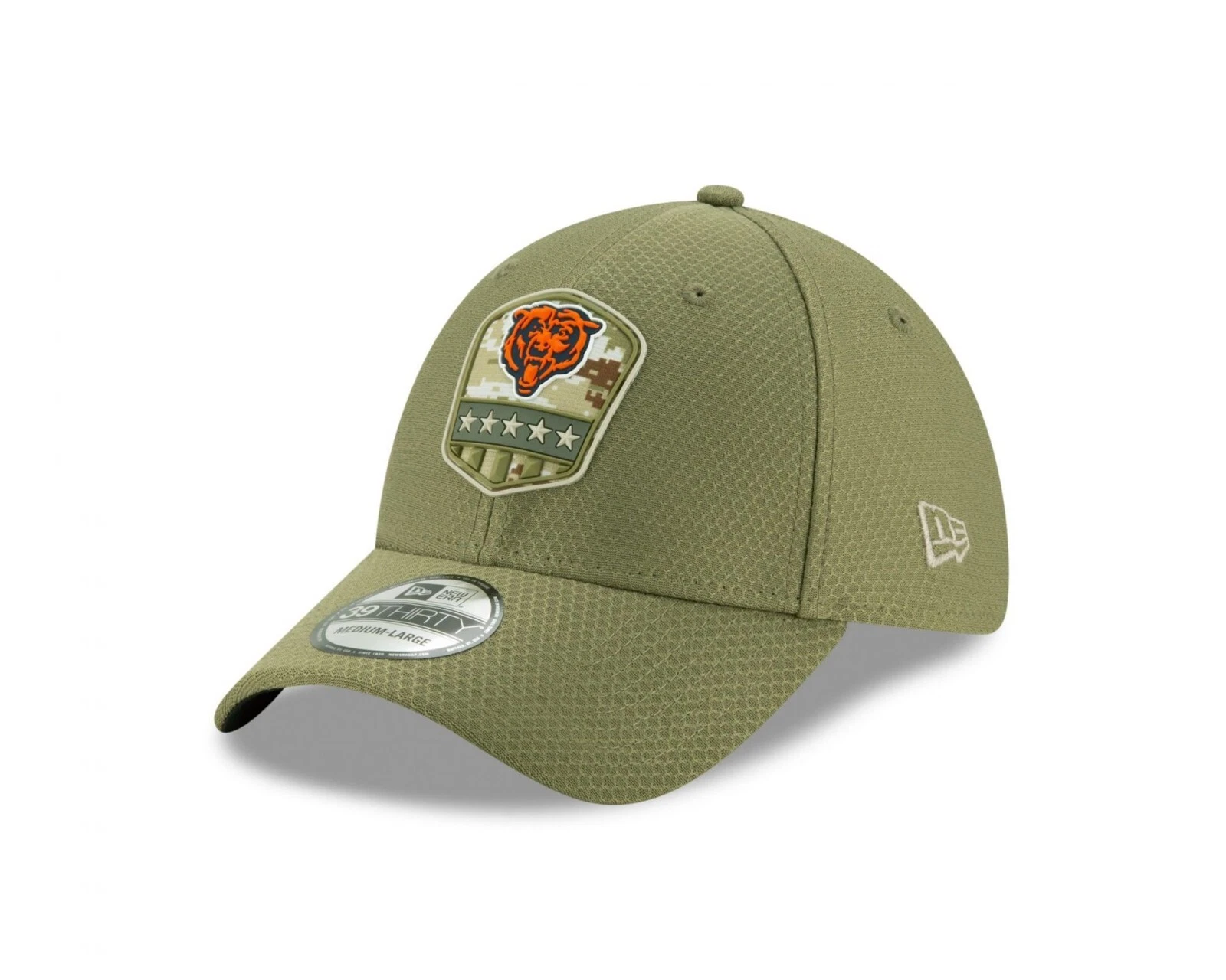 Chicago Bears Adult Cap New Era NFL Salute To Service Hat