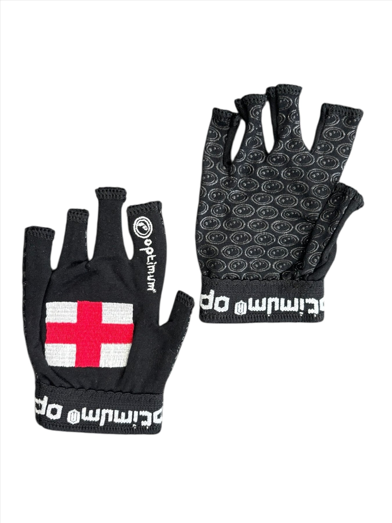 Optimum Men's England Gloves Rugby Fingerless Nation Gloves